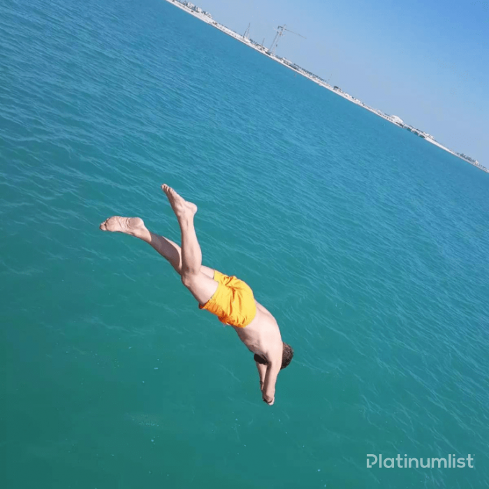 Photos from Swim & Jump in Qatar (Cruising and Island Experience) in ...