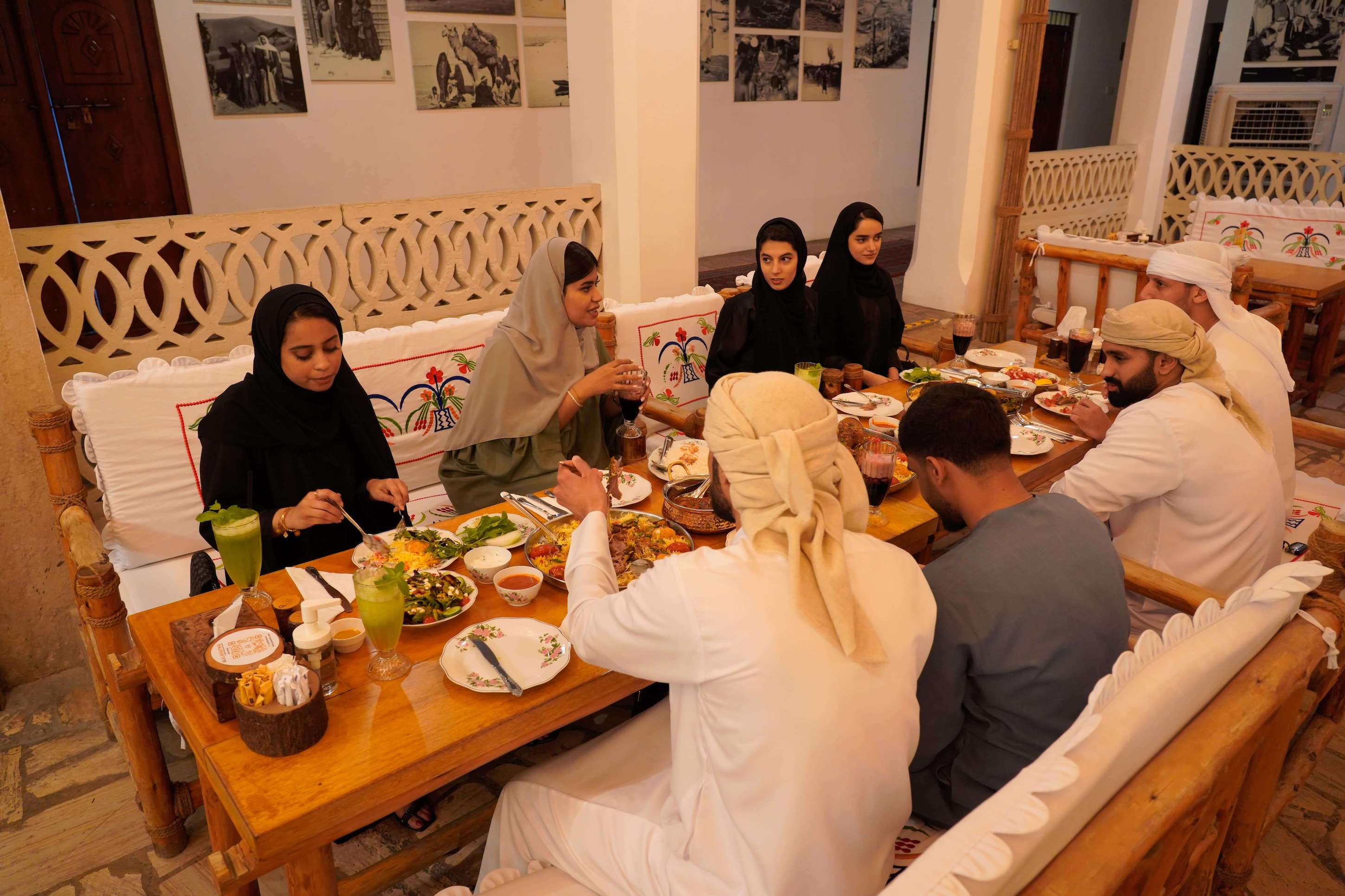 Emirati dining experience at Al Khayma restaurant in Dubai: Gallery ...
