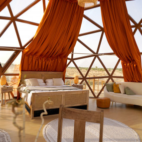 Photos from Al Marmoom Domes Desert Glamping & Dining experience in ...