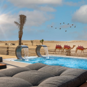 Photos from Al Marmoom Domes Desert Glamping & Dining experience in ...