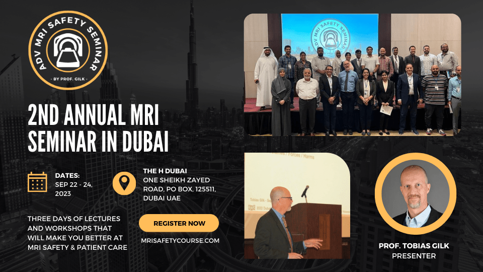 2nd Annual Advanced MRI Safety Seminar in Dubai Tickets, 2023 Business ...