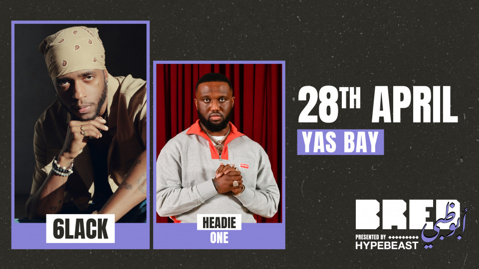 6LACK, Marwan Pablo, Ahmed Santa and Lina Makoul at BRED Abu Dhabi ...