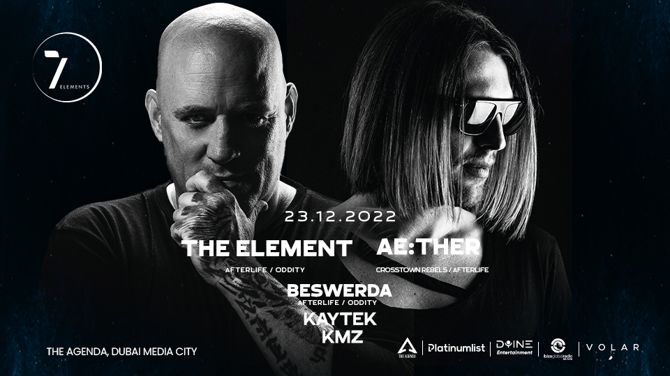 Ae:ther, The Element, Beswerda by 7 Elements in Dubai Tickets, 2022 ...