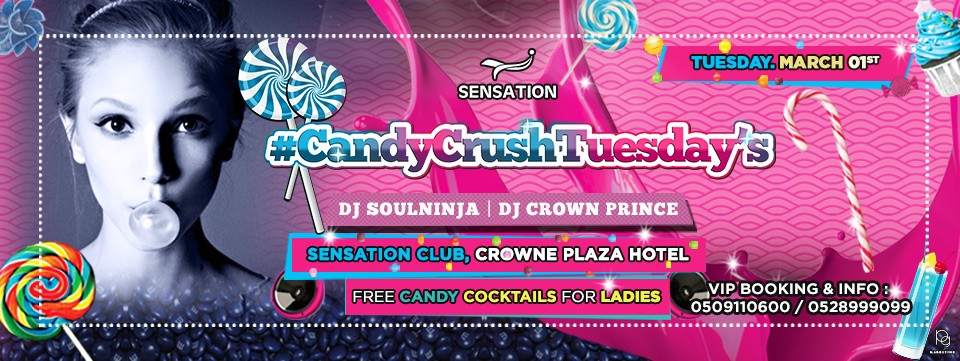 #CandyCrushTuesdays - Platinumlist.net