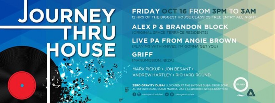 JOURNEY THRU HOUSE with ALEX P & BRANDON BLOCK, ANGIE BROWN and GRIFF ...