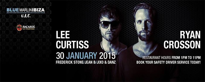 LEE CURTISS & RYAN CROSSON @ BLUE MARLIN IBIZA UAE - Platinumlist.net