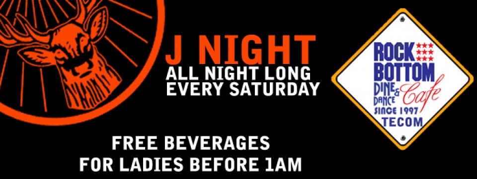Rock Bottom Café Tecom presents... Jagermeister Saturdays ...