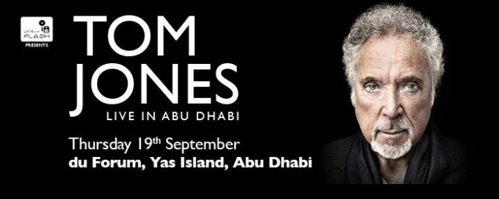 Tom Jones Live in Abu Dhabi - Platinumlist.net