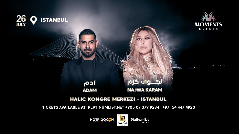 Lebanese singer Adam Tickets, Concerts & Tour Dates 2025 - Platinumlist.net