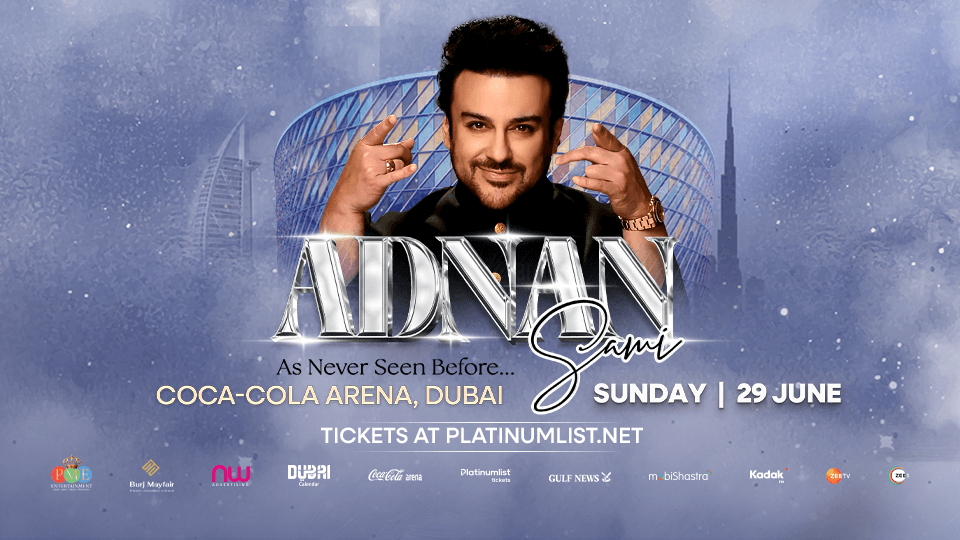 Adnan Sami in Dubai tickets, 2025 Live Concert - Platinumlist.net