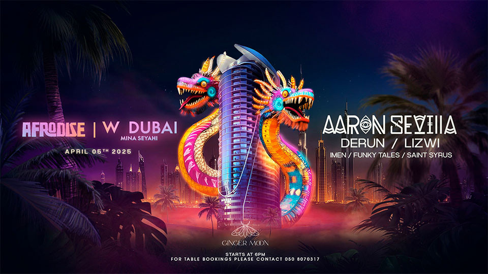 Afrodise in Dubai tickets, 2025 Music Festival - Platinumlist.net