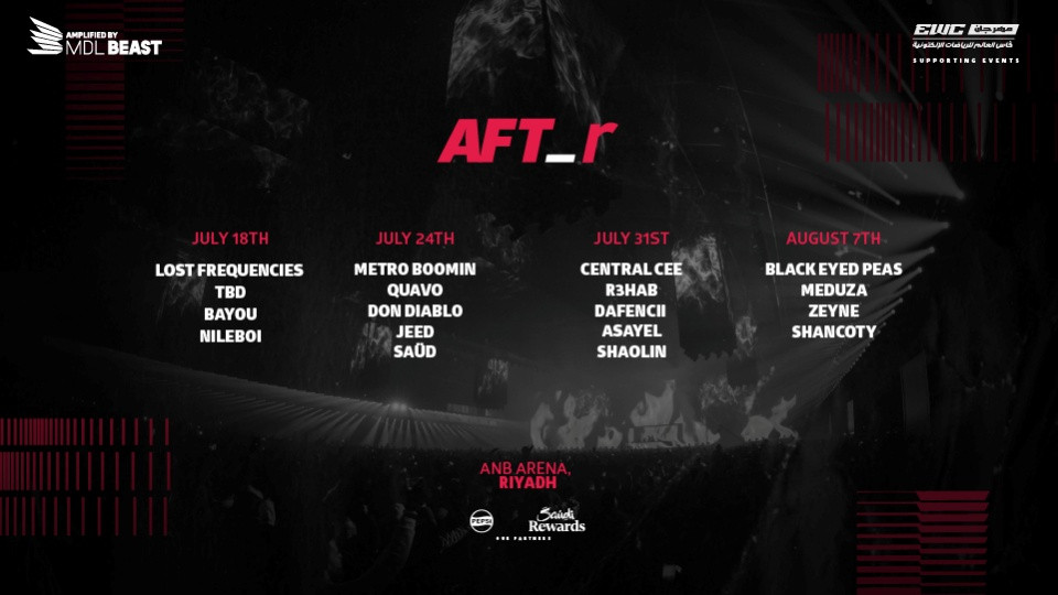 تذاكر مهرجان AFT_r - الأسبوع الثالث في الرياض، حفلة لعام 2025 ...