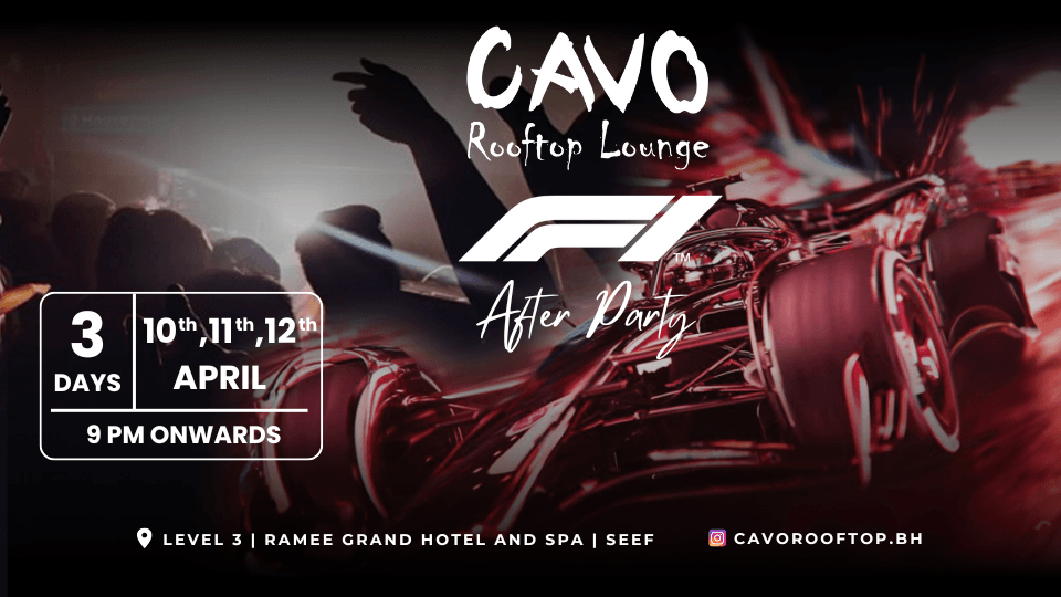 After Race Party at Cavo Rooftop Lounge in Manama tickets, 2025 ...
