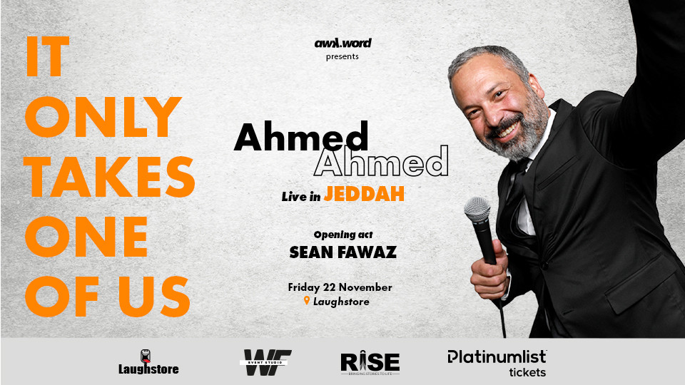 Ahmed Ahmed Live - Stand up Comedy Show - Platinumlist.net