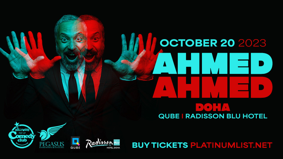Ahmed Ahmed Standup Comedy Show Live At Doha - Platinumlist.net