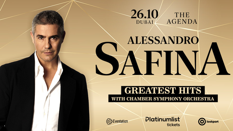 Alessandro Safina in Dubai Tickets, 2023 Live Concert - Platinumlist.net
