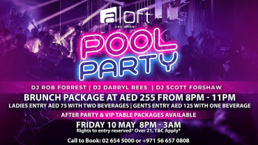 Aloft Halloween Pool Party in Abu Dhabi - Platinumlist.net