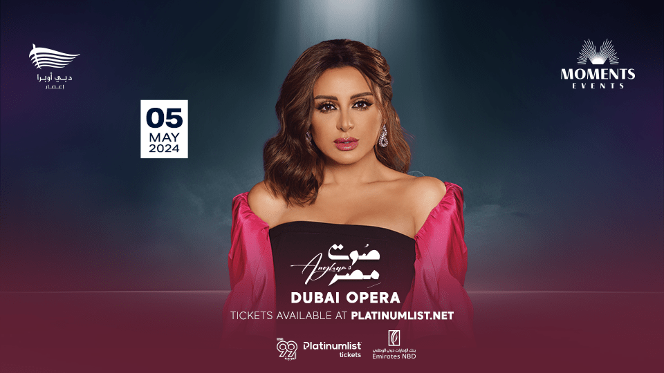 Angham in Dubai Tickets, 2024 Live Concert - Platinumlist.net