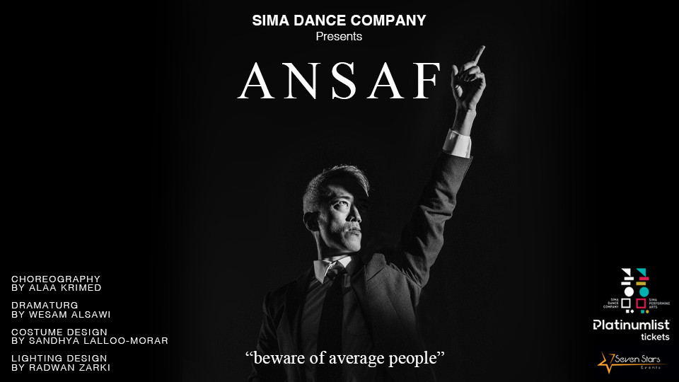 Sima Dance Company Presents "ANSAF" - Platinumlist.net