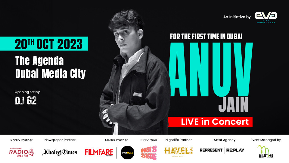 Anuv Jain in Dubai Tickets, 2023 Live Concert - Platinumlist.net