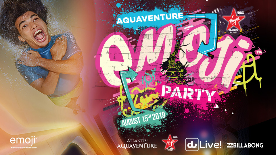 Aquaventure Emoji Party at Atlantis, The Palm - Platinumlist.net