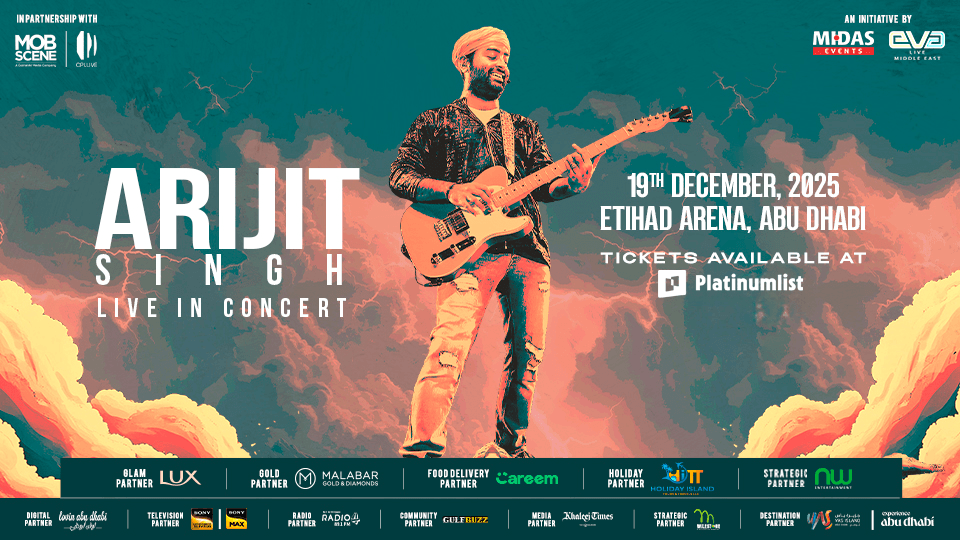 Arijit Singh Live in Concert at Etihad Arena in Abu Dhabi Tickets, 2025 ...