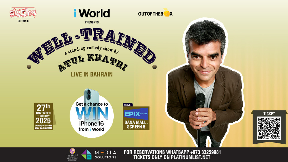 Atul Khatri Live in Bahrain Tickets, 2025 Stand Up Comedy Show ...