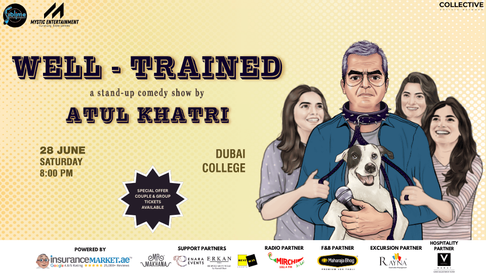 Atul Khatri Live in Dubai tickets, 2025 Comedy Event - Platinumlist.net