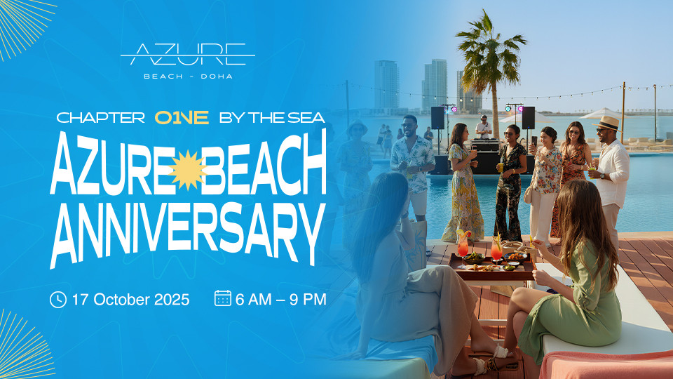 Azure Beach Anniversary in Doha Tickets, 2025 Event - Platinumlist.net
