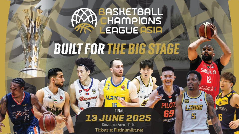 Basketball Champions League Asia 2025 - Finals Main Match in Dubai in Dubai tickets, 2025 Sports ...