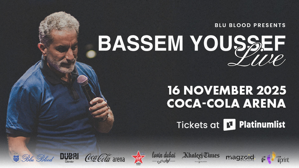 Bassem Youssef Biography, Stand-Up Gigs & Tour Dates 2025 ...