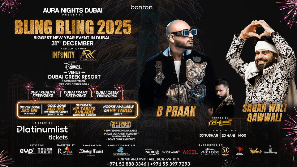 Bling Bling 2025 - NYE in Dubai Tickets, 2024 Concert - Platinumlist.net