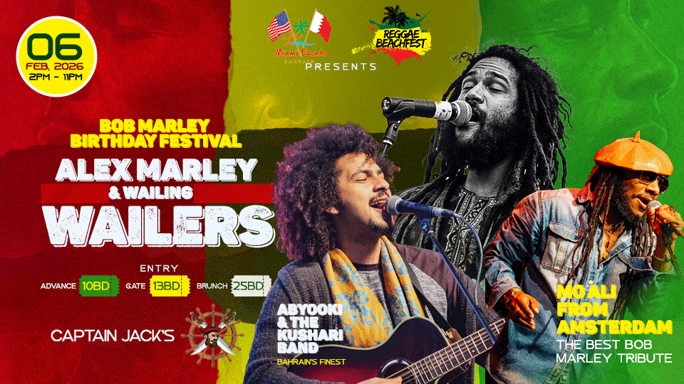 Bob Marley Birthday Festival: Alex Marley & Wailing Wailers at Captain ...