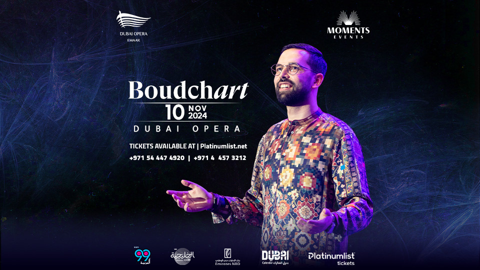 Boudchart in Dubai Tickets, 2024 Arabic Concert - Platinumlist.net