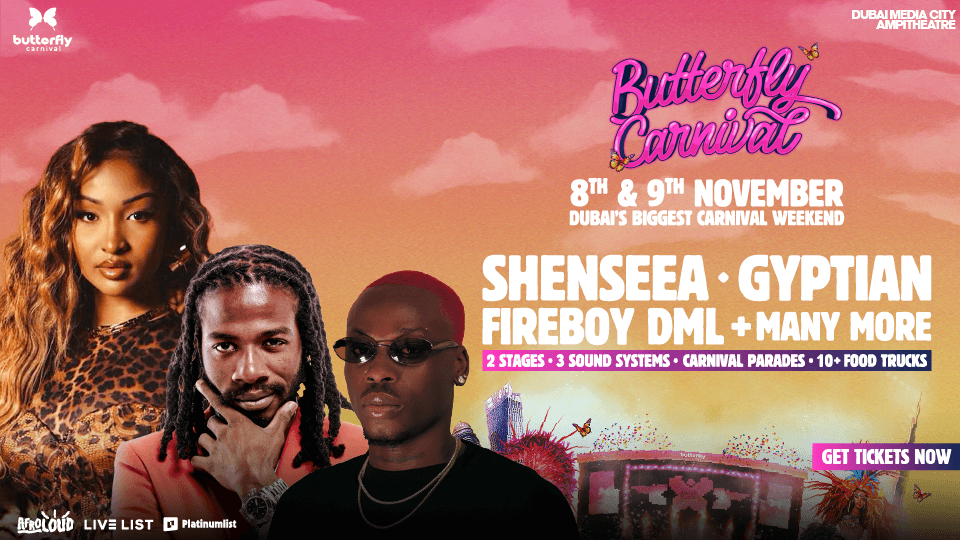 Butterfly Carnival 2025 at Media City Amphitheatre, Dubai Tickets ...