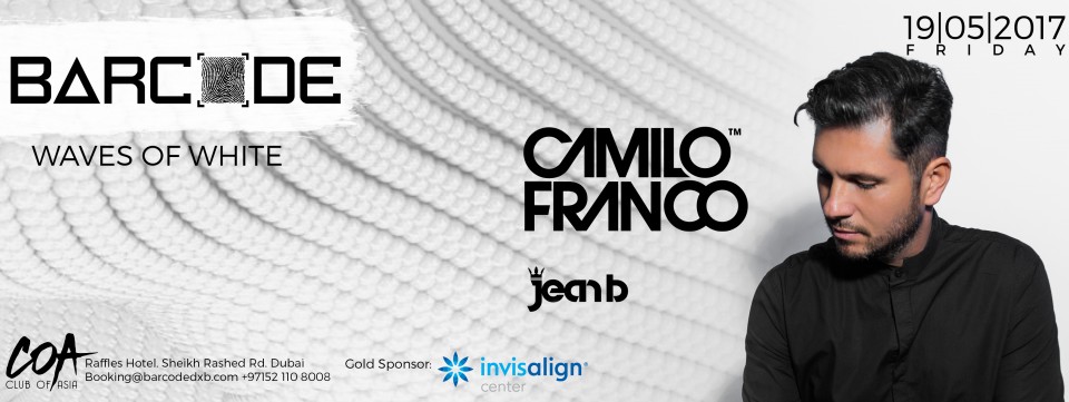 Camilo Franco and Jean B at Barcode White party - Platinumlist.net