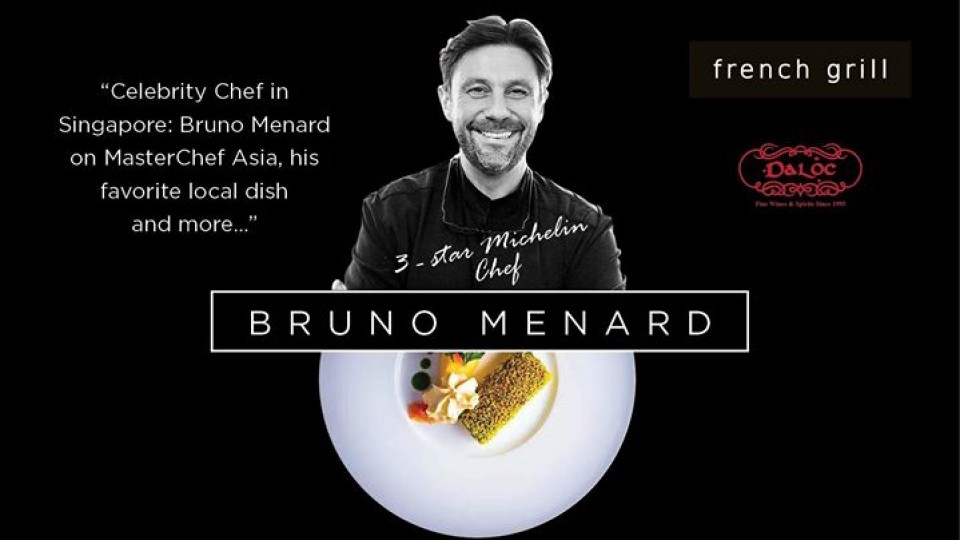 Celebrity Chef Bruno Menard @French Grill 5-11/10 - Platinumlist.net