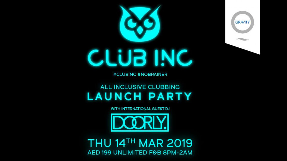 Club Inc. AED 199 all inclusive clubbing! - Platinumlist.net