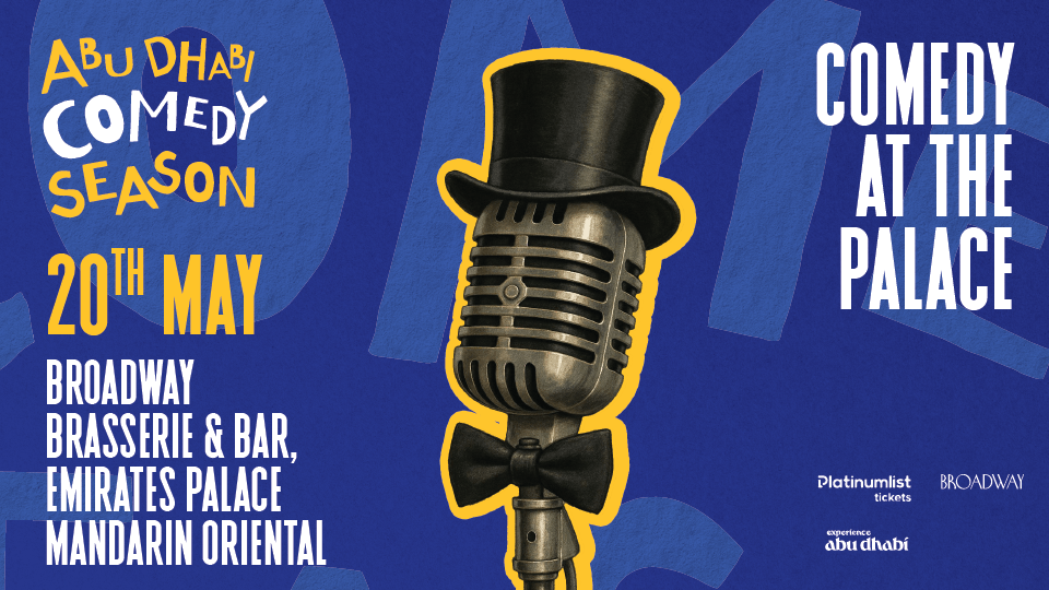 Comedy at the Palace in Abu Dhabi tickets, 2025 Comedy Event ...