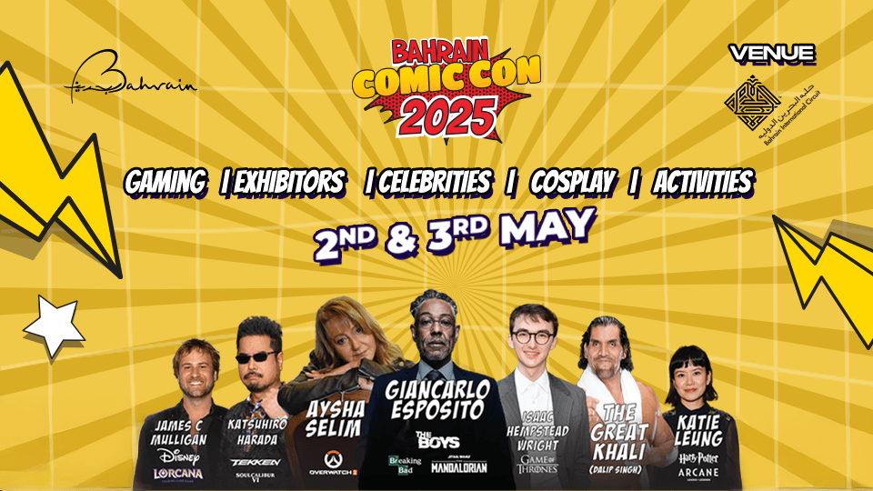 Comic Con in Bahrain tickets, 2025 Pop Culture Festival - Platinumlist.net