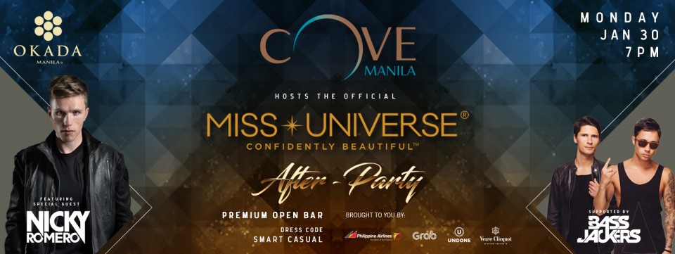 Cove Manila Hosts The Official 65th Miss Universe After-Party feat ...