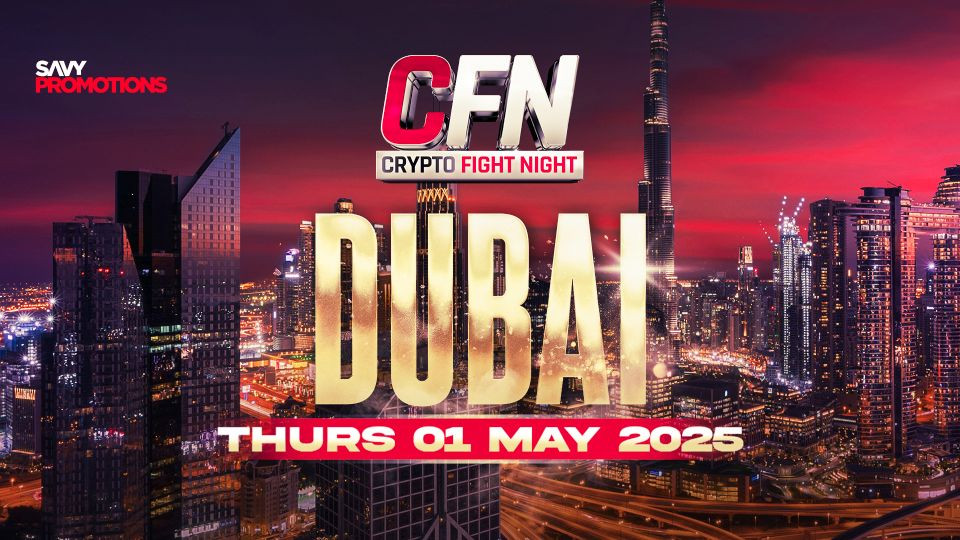Crypto Fight Night in Dubai tickets, 2025 Boxing Event - Platinumlist.net