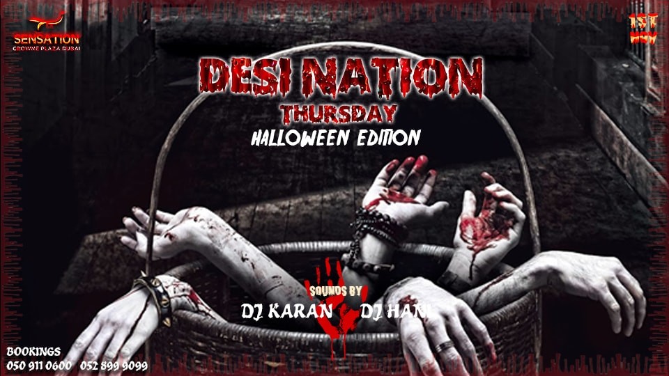 DESINATION Thursday - Halloween Edition at Sensation Club ...