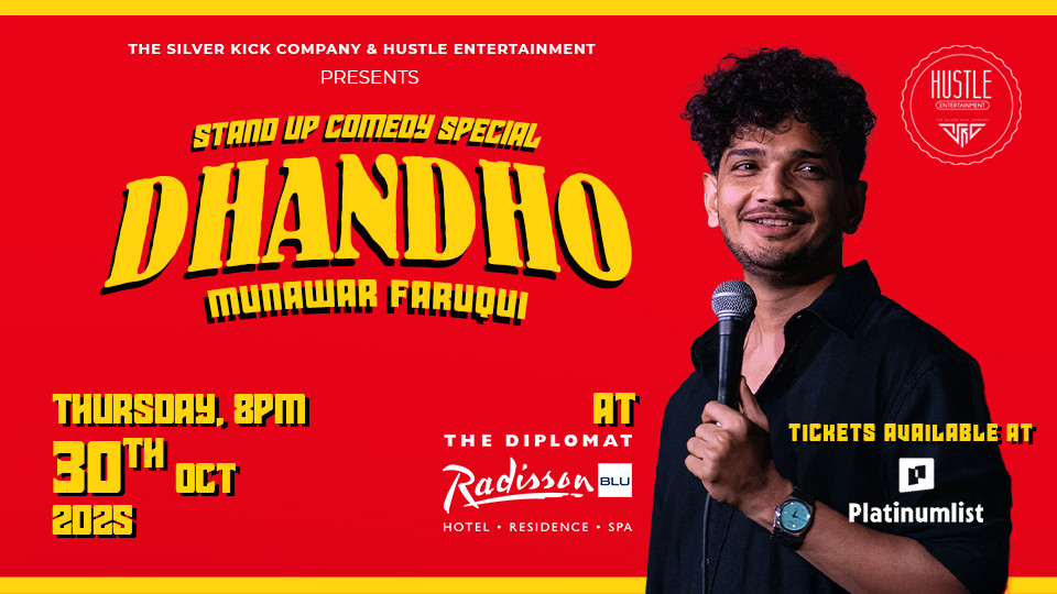 Dhandho: A Stand-Up Comedy Special by Munawar Faruqui in Bahrain ...