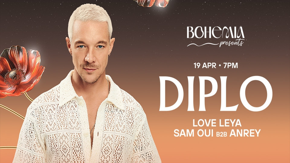 Diplo, Sam Oui & Anrey in Dubai tickets, 2025 Party - Platinumlist.net