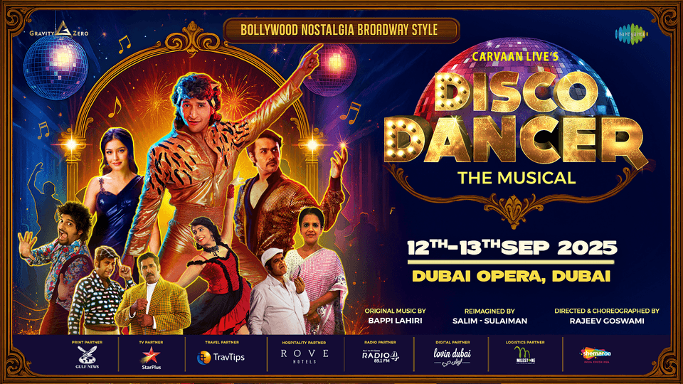 Disco Dancer - The Musical in Dubai Tickets, 2025 Show - Platinumlist.net