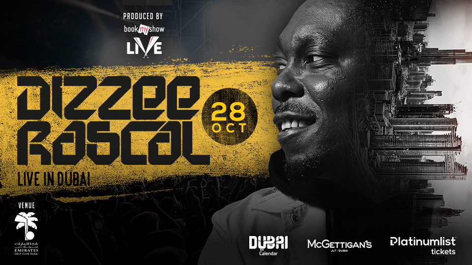 Dizzee Rascal in Dubai Tickets, 2023 Live Concert - Platinumlist.net