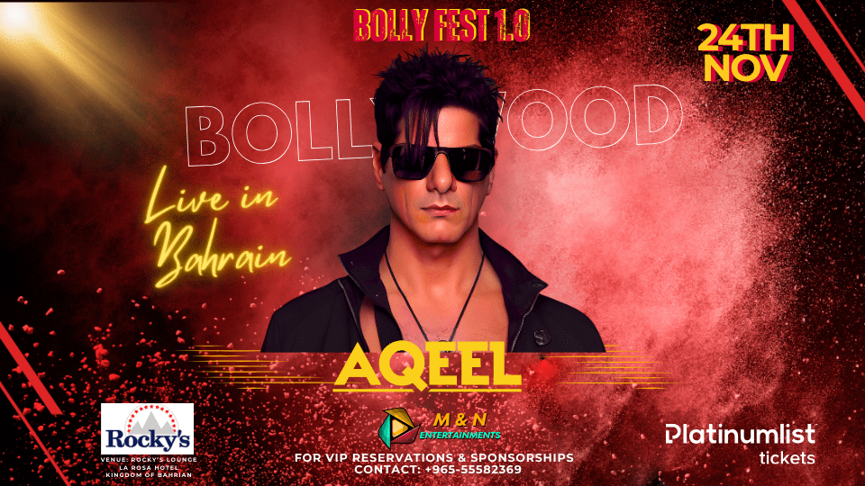 DJ Aqeel BollyFest 1.0 - Platinumlist.net