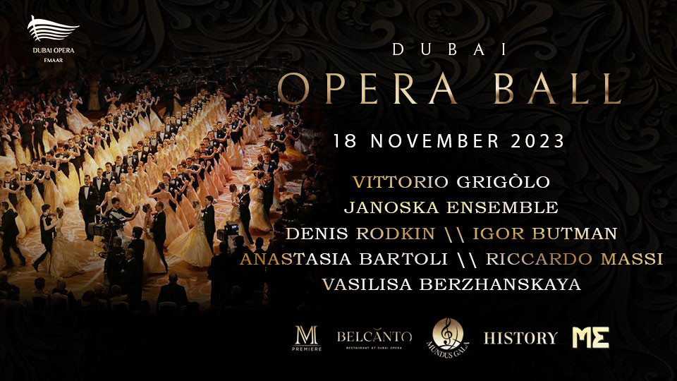 Dubai Opera Ball in Tickets, 2023 Classical Event - Platinumlist.net
