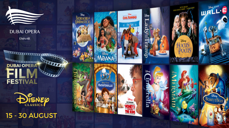 Dubai Opera Film Festival Disney Classics - Platinumlist.net